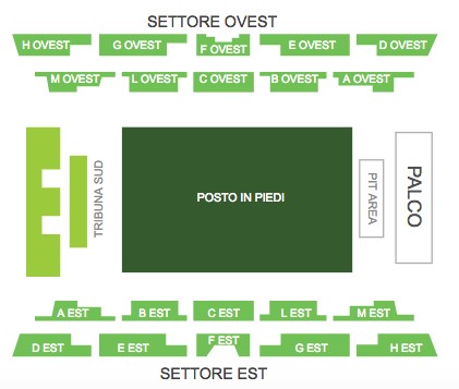 Bologna - Unipol Arena | Sito Ufficiale Eventi in Bus